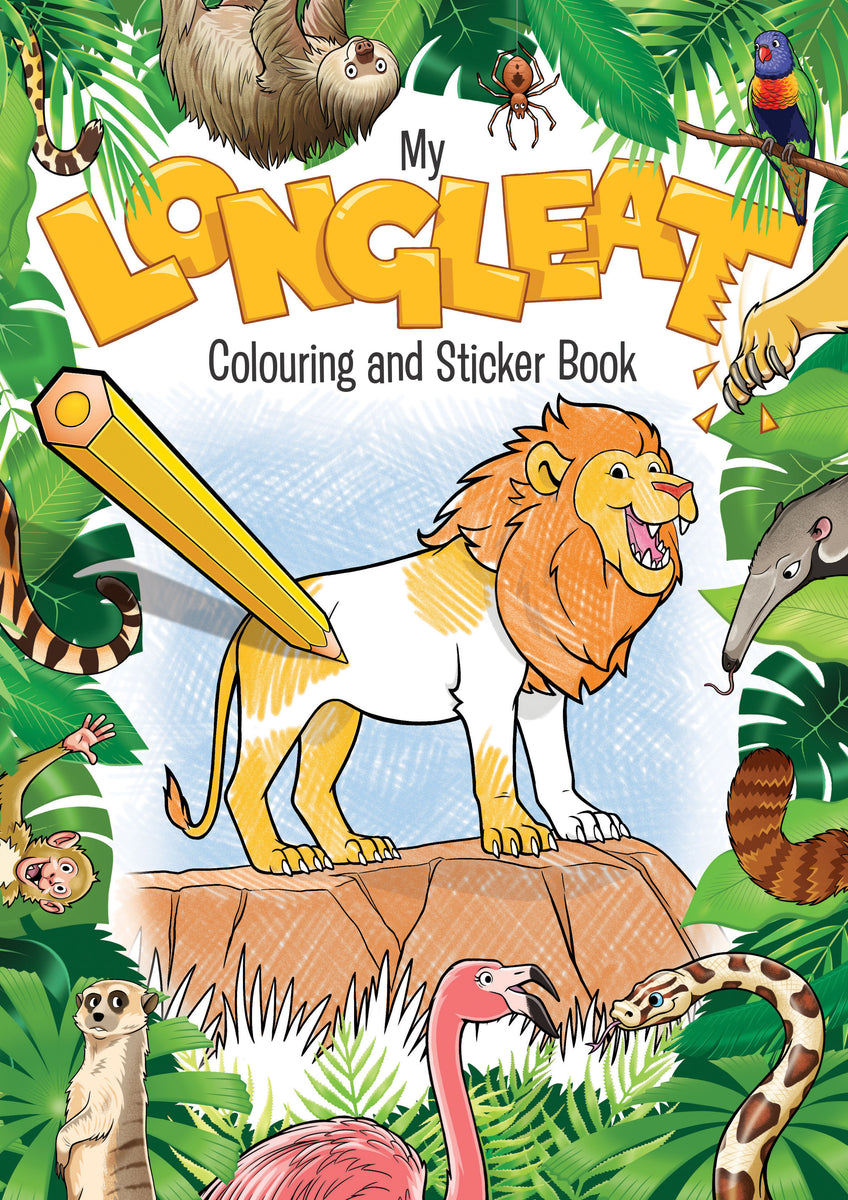 My Longleat Colouring and Sticker Book – Longleat Shop