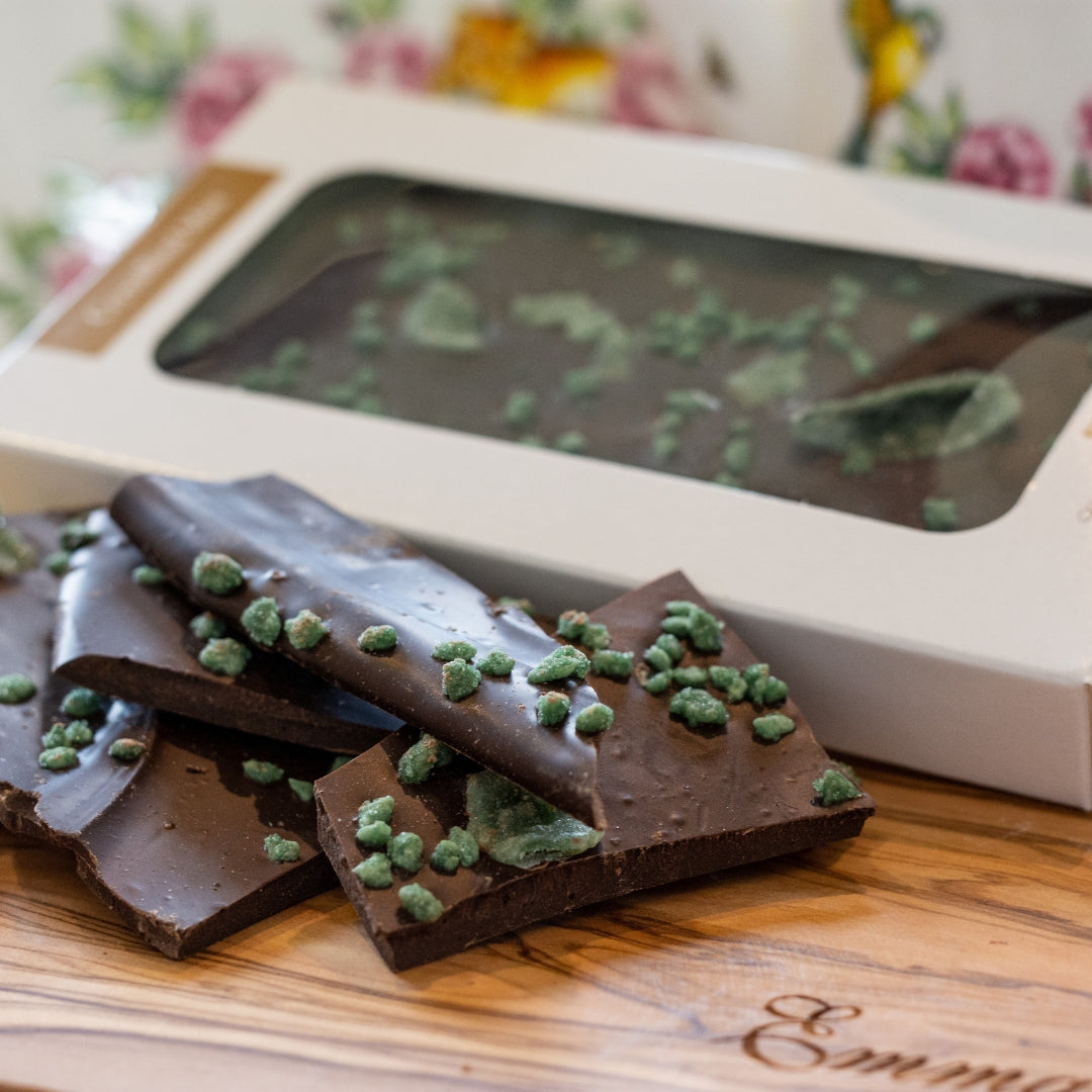 Emma's Kitchen Mint Dark Chocolate Bar | Longleat Shop
